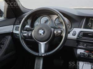 White BMW 525 2013 in Liepaja, with an engine capacity of 2.00 L and mileage of 235 thousand km for 11995 €, photo 15 on AUTOMOTO.COM.LV