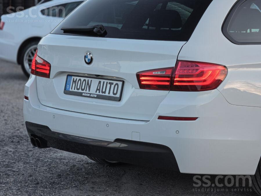 White BMW 525 2013 in Liepaja, with an engine capacity of 2.00 L and mileage of 235 thousand km for 11995 €, photo 36 on AUTOMOTO.COM.LV