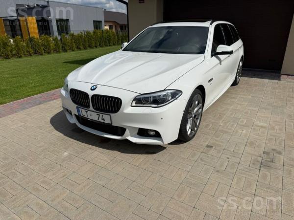 White BMW 525 2013 in Jelgava, with an engine capacity of 2.00 L and mileage of 282 thousand km for 13000 €, photo 1 on AUTOMOTO.COM.LV