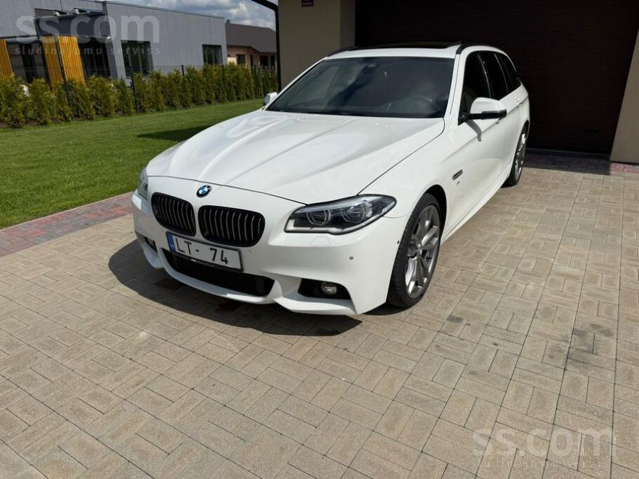 Белый БМВ 525 2013 в Елгава, объемом двигателя 2.00 л и пробегом 282 тыс. км за 13000 €, фото 1 на AUTOMOTO.COM.LV