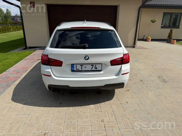 White BMW 525 2013 in Jelgava, with an engine capacity of 2.00 L and mileage of 282 thousand km for 13000 €, photo 7 on AUTOMOTO.COM.LV