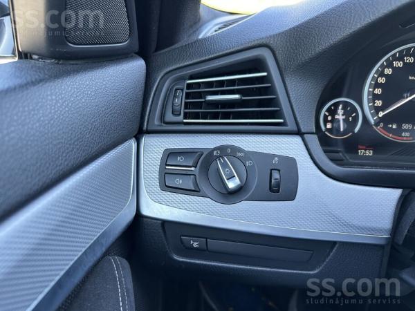 White BMW 525 2013 in Rezekne, with an engine capacity of 2.00 L and mileage of 255 thousand km for 10200 €, photo 9 on AUTOMOTO.COM.LV