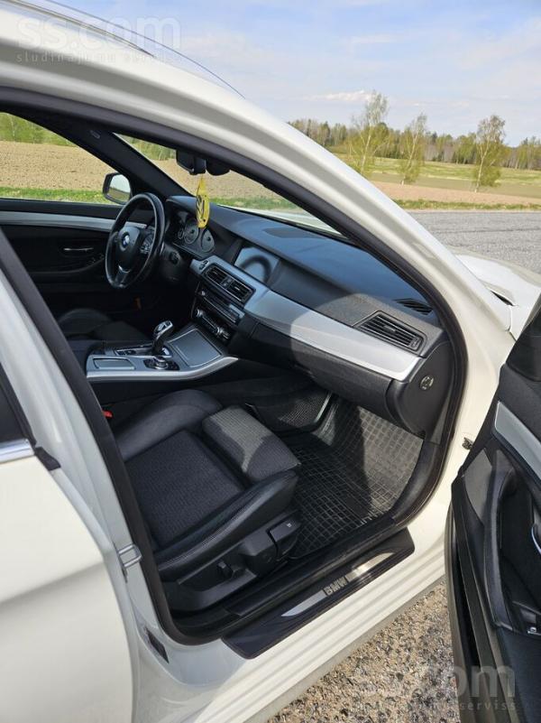 Balts BMW 525 2013 Rīga, ar dzinēja tilpumu 2.00 L un nobraukumu 361 tūkst. km par 9500 €, foto 8 vietnē AUTOMOTO.COM.LV