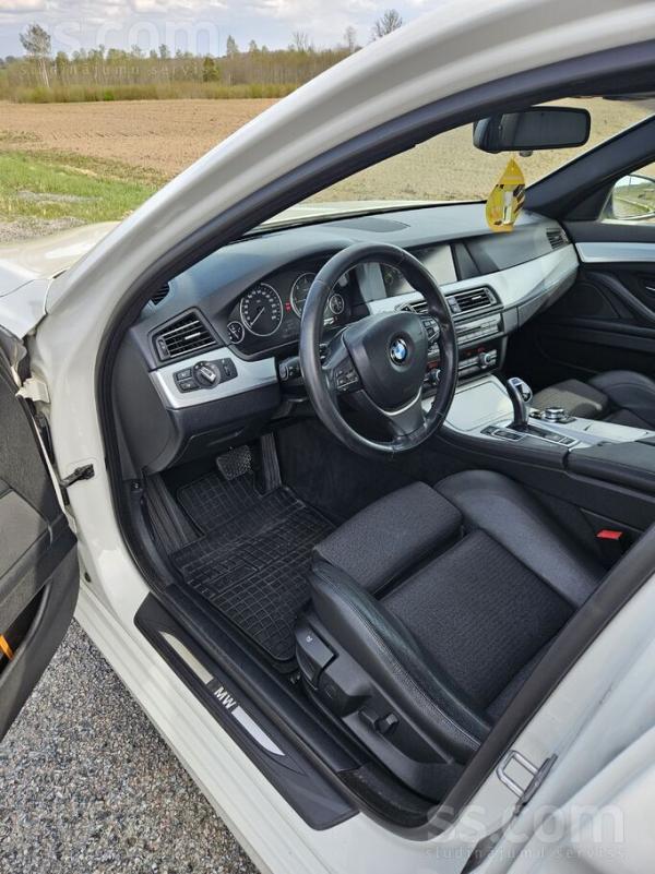 Balts BMW 525 2013 Rīga, ar dzinēja tilpumu 2.00 L un nobraukumu 361 tūkst. km par 9500 €, foto 10 vietnē AUTOMOTO.COM.LV