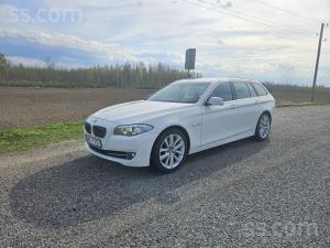 White BMW 525 2013 in Riga, with an engine capacity of 2.00 L and mileage of 361 thousand km for 9500 €, photo 3 on AUTOMOTO.COM.LV