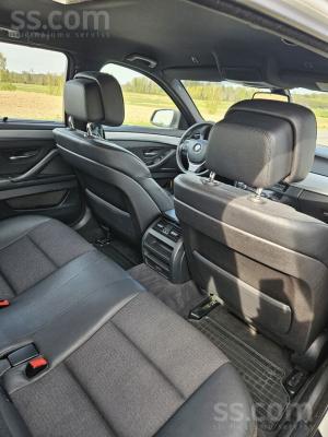 White BMW 525 2013 in Riga, with an engine capacity of 2.00 L and mileage of 361 thousand km for 9500 €, photo 7 on AUTOMOTO.COM.LV