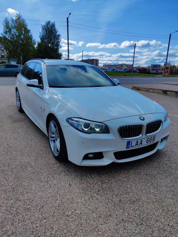 Balts BMW 525 2013 Kauņa, ar dzinēja tilpumu 2.00 L un nobraukumu 270 tūkst. km par 10500 €, foto 1 vietnē AUTOMOTO.COM.LV