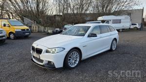 White BMW 525 2014 in Riga, with an engine capacity of 2.00 L and mileage of 261 thousand km for 10490 €, photo  on AUTOMOTO.COM.LV