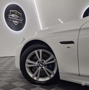 White BMW 525 2014 in Marijampole, with an engine capacity of 2.00 L and mileage of 286 thousand km for 12750 €, photo 8 on AUTOMOTO.COM.LV