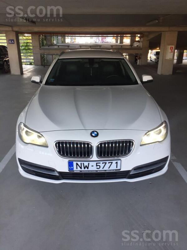 Balts BMW 525 2014 Rīga, ar dzinēja tilpumu 2.00 L un nobraukumu 292 tūkst. km par 8900 €, foto 1 vietnē AUTOMOTO.COM.LV
