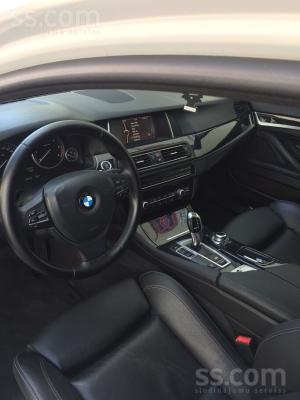 White BMW 525 2014 in Riga, with an engine capacity of 2.00 L and mileage of 292 thousand km for 8900 €, photo 9 on AUTOMOTO.COM.LV