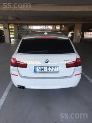 White BMW 525 2014 in Riga, with an engine capacity of 2.00 L and mileage of 292 thousand km for 8900 €, photo 21 on AUTOMOTO.COM.LV