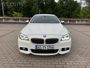 White BMW 525 2014 in Riga, with an engine capacity of 2.00 L and mileage of 314 thousand km for 8900 €, photo 3 on AUTOMOTO.COM.LV
