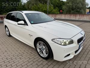 White BMW 525 2014 in Riga, with an engine capacity of 2.00 L and mileage of 314 thousand km for 8900 €, photo 4 on AUTOMOTO.COM.LV