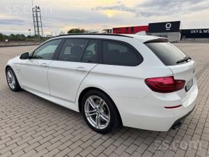 White BMW 525 2014 in Riga, with an engine capacity of 2.00 L and mileage of 314 thousand km for 8900 €, photo 7 on AUTOMOTO.COM.LV