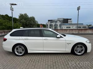 White BMW 525 2014 in Riga, with an engine capacity of 2.00 L and mileage of 314 thousand km for 8900 €, photo 8 on AUTOMOTO.COM.LV