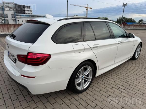 White BMW 525 2014 in Riga, with an engine capacity of 2.00 L and mileage of 314 thousand km for 8300 €, photo 5 on AUTOMOTO.COM.LV