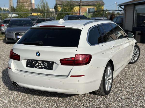 White BMW 525 2014 in Kaunas, with an engine capacity of 2.00 L and mileage of 220 thousand km for 9450 €, photo 2 on AUTOMOTO.COM.LV
