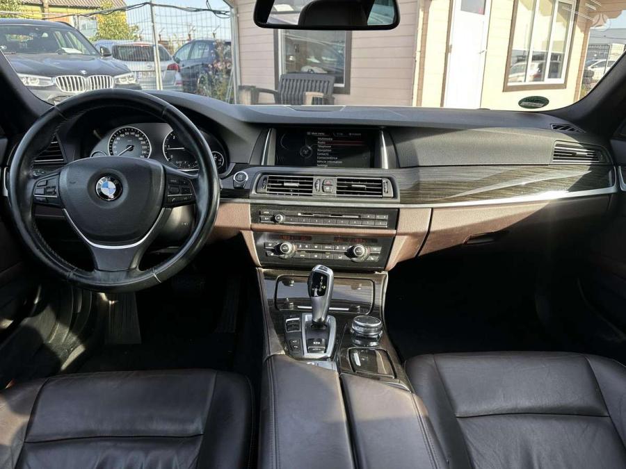 White BMW 525 2014 in Kaunas, with an engine capacity of 2.00 L and mileage of 220 thousand km for 9450 €, photo 8 on AUTOMOTO.COM.LV