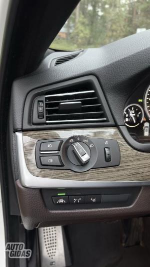 White BMW 525 2014 in Moletai, with an engine capacity of 2.00 L and mileage of 255 thousand km for 12500 €, photo 14 on AUTOMOTO.COM.LV