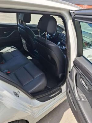 White BMW 525 2015 in Klaipeda, with an engine capacity of 2.00 L and mileage of 251 thousand km for 10500 €, photo 6 on AUTOMOTO.COM.LV