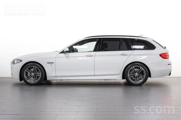 White BMW 525 2015 in Riga, with an engine capacity of 2.00 L and mileage of 146 thousand km for 17500 €, photo 3 on AUTOMOTO.COM.LV