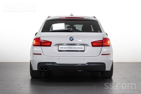 White BMW 525 2015 in Riga, with an engine capacity of 2.00 L and mileage of 146 thousand km for 17500 €, photo 5 on AUTOMOTO.COM.LV