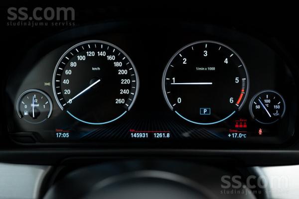 White BMW 525 2015 in Riga, with an engine capacity of 2.00 L and mileage of 146 thousand km for 17500 €, photo 9 on AUTOMOTO.COM.LV