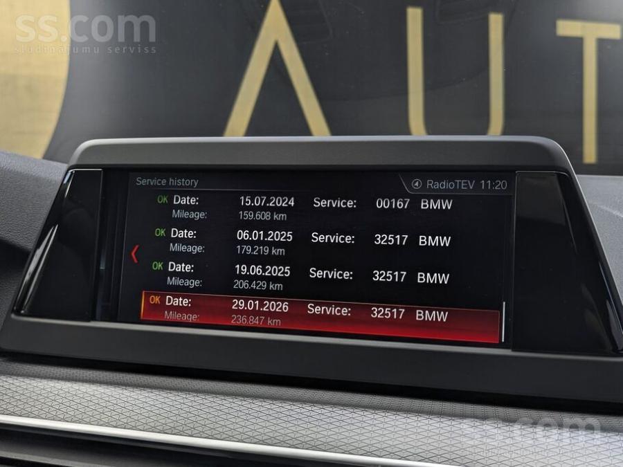 Белый БМВ 525 2018 в Тукумс, объемом двигателя 2.00 л и пробегом 256 тыс. км за 18500 €, фото 26 на AUTOMOTO.COM.LV