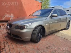 Желтый БМВ 525 2003 в Рига, объемом двигателя 2.50 л и пробегом 220 тыс. км за 3200 €, фото  на AUTOMOTO.COM.LV