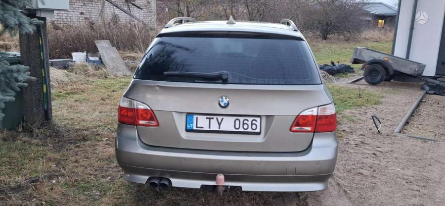 Dzeltens BMW 525 2006 Kaišiadorys, ar dzinēja tilpumu 2.50 L un nobraukumu 309 tūkst. km par 2900 €, foto 3 vietnē AUTOMOTO.COM.LV