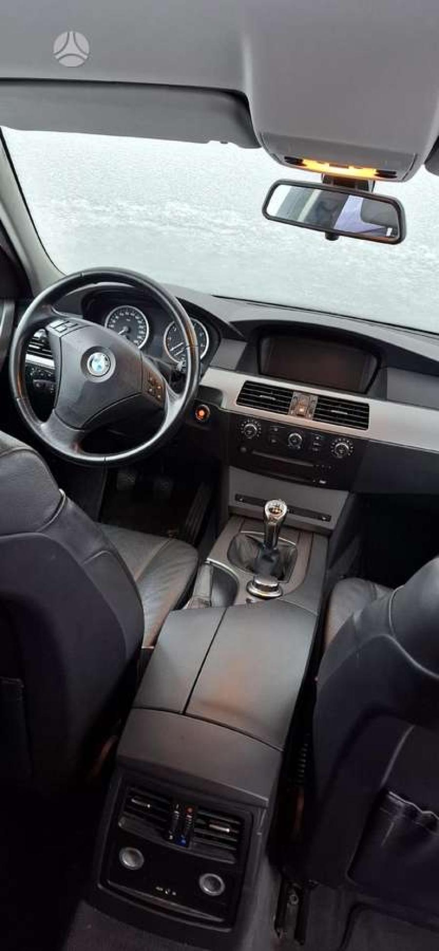 Dzeltens BMW 525 2006 Kaišiadorys, ar dzinēja tilpumu 2.50 L un nobraukumu 309 tūkst. km par 2900 €, foto 7 vietnē AUTOMOTO.COM.LV