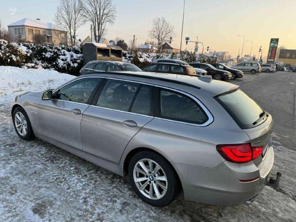 Yellow BMW 525 2013 in Kaunas, with an engine capacity of 2.00 L and mileage of 250 thousand km for 7700 €, photo 5 on AUTOMOTO.COM.LV