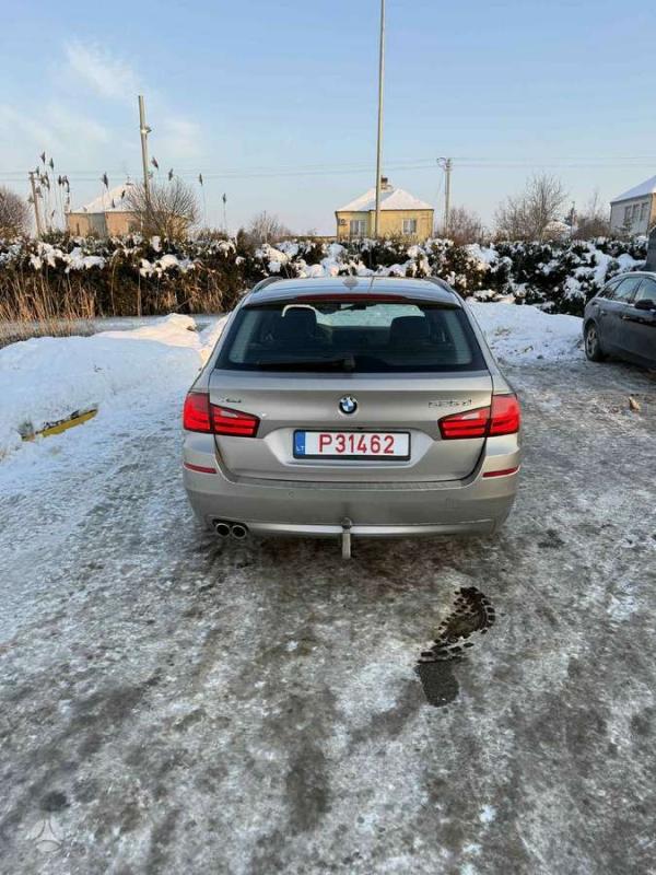 Yellow BMW 525 2013 in Kaunas, with an engine capacity of 2.00 L and mileage of 250 thousand km for 7700 €, photo 7 on AUTOMOTO.COM.LV