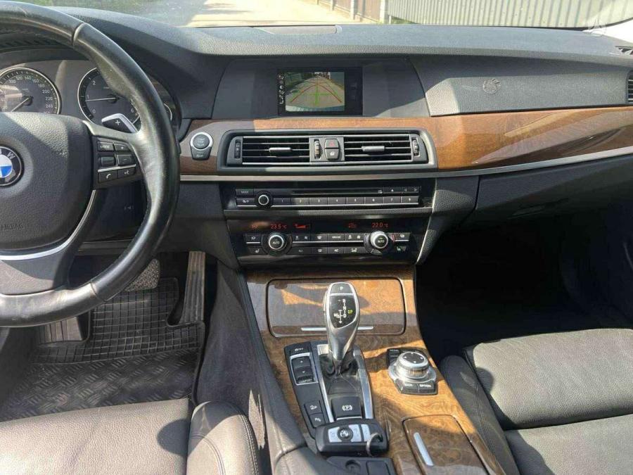 Dzeltens BMW 525 2013 Kauņa, ar dzinēja tilpumu 2.00 L un nobraukumu 250 tūkst. km par 7700 €, foto 11 vietnē AUTOMOTO.COM.LV