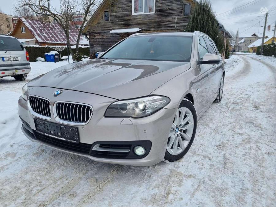 Dzeltens BMW 525 2014 Birštonas, ar dzinēja tilpumu 2.00 L un nobraukumu 257 tūkst. km par 8650 €, foto 1 vietnē AUTOMOTO.COM.LV
