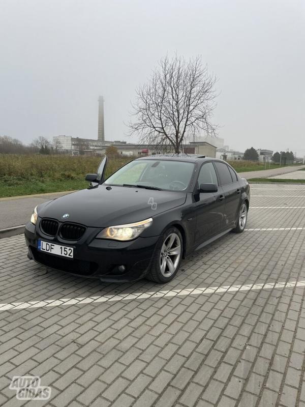 Black BMW 528 2007 in Kretinga, with an engine capacity of 3.00 L and mileage of 316 thousand km for 4500 €, photo 1 on AUTOMOTO.COM.LV