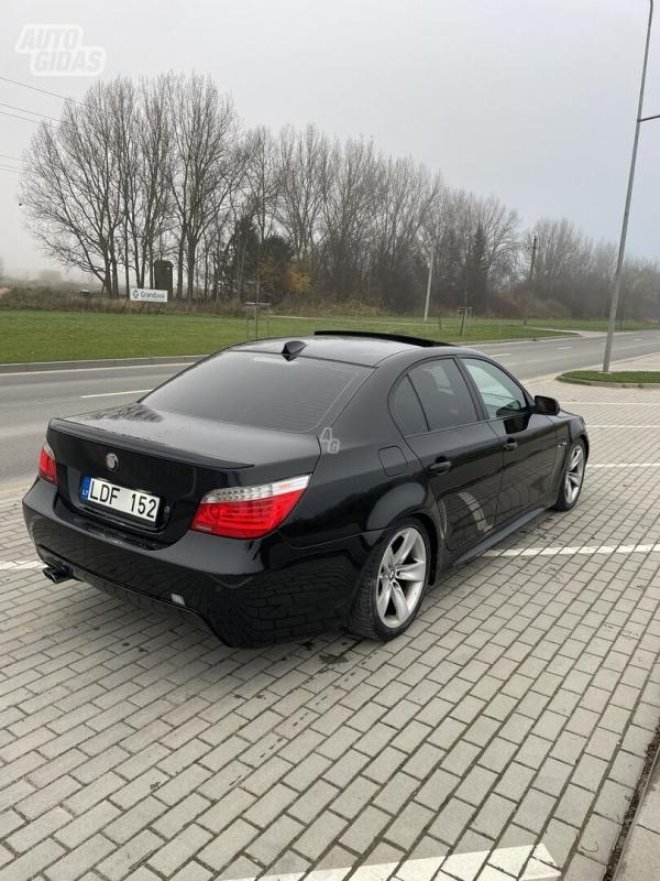 Black BMW 528 2007 in Kretinga, with an engine capacity of 3.00 L and mileage of 316 thousand km for 4500 €, photo 4 on AUTOMOTO.COM.LV