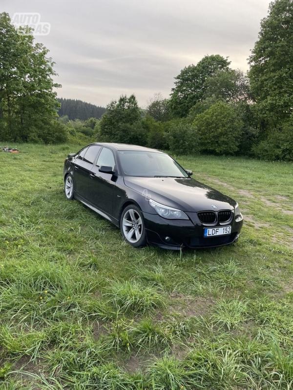 Black BMW 528 2007 in Kretinga, with an engine capacity of 3.00 L and mileage of 316 thousand km for 4500 €, photo 10 on AUTOMOTO.COM.LV
