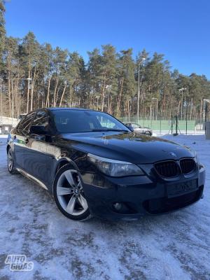 Black BMW 528 2008 in Alytus, with an engine capacity of 2.80 L and mileage of 300 thousand km for 5200 €, photo  on AUTOMOTO.COM.LV