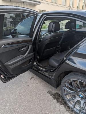 Black BMW 528 2011 in Rezekne, with an engine capacity of 2.80 L and mileage of 294 thousand km for 7000 €, photo 8 on AUTOMOTO.COM.LV