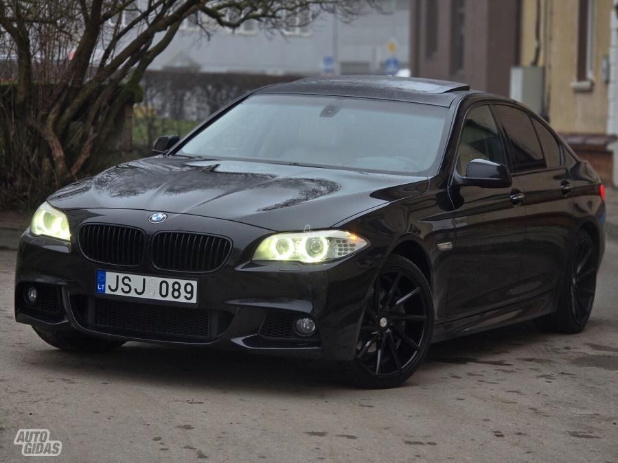 Melns BMW 528 2012 Šauļi, ar dzinēja tilpumu 2.00 L un nobraukumu 241 tūkst. km par 7850 €, foto 5 vietnē AUTOMOTO.COM.LV