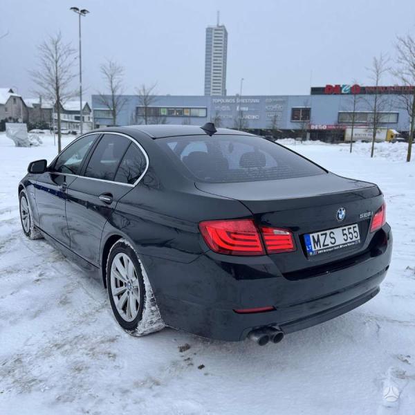 Melns BMW 528 2012 Klaipėda, ar dzinēja tilpumu 2.00 L un nobraukumu 182 tūkst. km par 9497 €, foto 4 vietnē AUTOMOTO.COM.LV