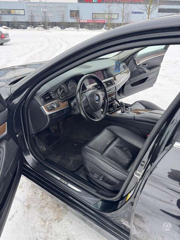 Melns BMW 528 2012 Klaipėda, ar dzinēja tilpumu 2.00 L un nobraukumu 182 tūkst. km par 9497 €, foto 5 vietnē AUTOMOTO.COM.LV