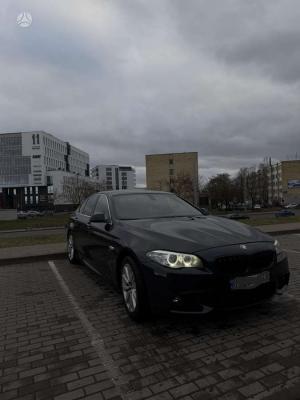 Black BMW 528 2012 in Vilnius, with an engine capacity of 2.00 L and mileage of 229 thousand km for 8500 €, photo  on AUTOMOTO.COM.LV