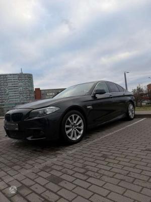 Black BMW 528 2012 in Vilnius, with an engine capacity of 2.00 L and mileage of 229 thousand km for 8500 €, photo 3 on AUTOMOTO.COM.LV