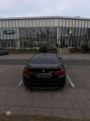 Black BMW 528 2012 in Vilnius, with an engine capacity of 2.00 L and mileage of 229 thousand km for 8500 €, photo 5 on AUTOMOTO.COM.LV