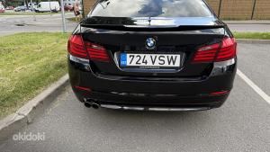 Black BMW 528 2012 in Tallinn, with an engine capacity of 0.18 L and mileage of 208 thousand km for 12000 €, photo 4 on AUTOMOTO.COM.LV
