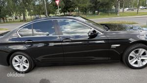 Black BMW 528 2012 in Tallinn, with an engine capacity of 0.18 L and mileage of 208 thousand km for 12000 €, photo 5 on AUTOMOTO.COM.LV