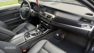 Black BMW 528 2012 in Tallinn, with an engine capacity of 0.18 L and mileage of 208 thousand km for 12000 €, photo 6 on AUTOMOTO.COM.LV